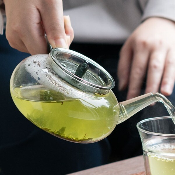 耐熱ガラス製🍵お茶の色が見える急須｜KEYUCA｜ショップニュース｜アトレ川越 - atre kawagoe