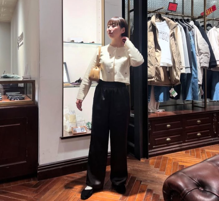 華やかなビジューカーディガン💎｜ナノ・ユニバース｜ショップニュース｜アトレ川越 - atre kawagoe